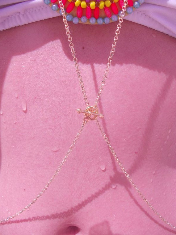 Sexi Beach: Beach Body Chains Jewelry Available In Gold on Luulla